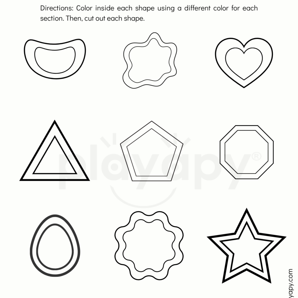 Shape Shift | Visual Motor Activity Pack - Playapy - Playful Solutions ...
